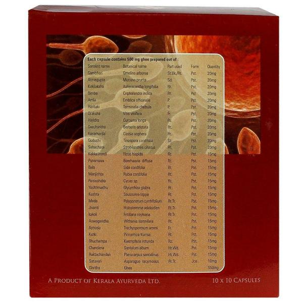 Kerala Ayurveda Promactil Capsule 10 Nos (Pack of 10) - JioMart