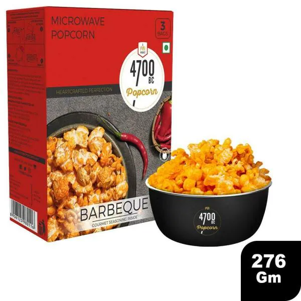 4700BC Barbeque Microwave Popcorn 276 g (pack of 3) - JioMart