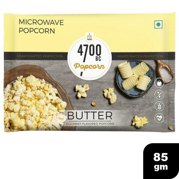 4700 BC Butter Microwave Popcorn 85 g - JioMart