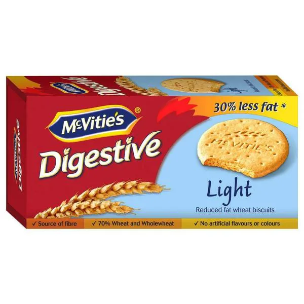 McVitie's Digestive Light Biscuits 200 g - JioMart