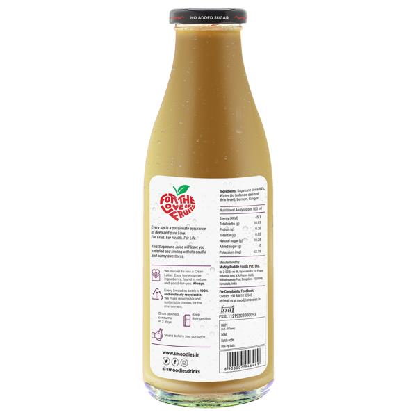 Smoodies Super Sugarcane 100% Natural Whole Fruit Juice 1 L - JioMart