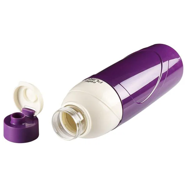 Cello Puro Classic Purple Plastic Insulated Water Bottle Bottle 600 ml ...