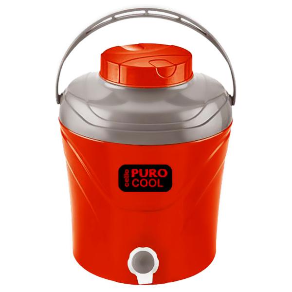 Cello Puro Cool Orange Plastic Insulated Water Jug 6 L - JioMart