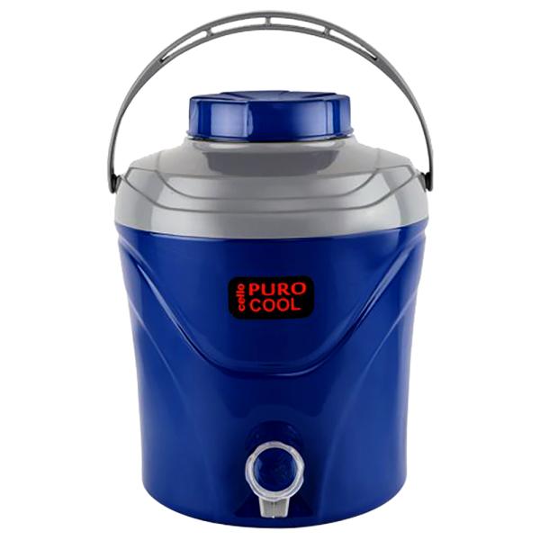 Cello Puro Cool Blue Plastic Insulated Water Jug 10 L - JioMart