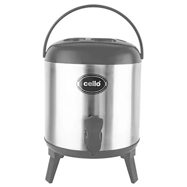 Cello Jaguar Silver Stainless Steel Insulated Water Jug 6 L - JioMart