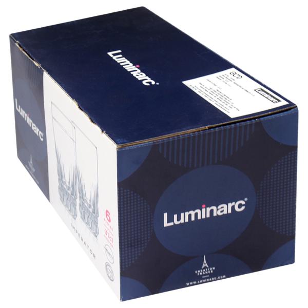Luminarc Imperator Glass HB Tumbler 310 ml (Set of 6) - JioMart