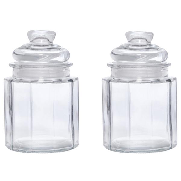 Roxx Octra Pop Glass Jar 450 ml (Set of 2) - JioMart