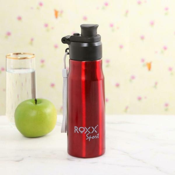 Roxx Hardy Assorted Colour Stainless Steel Sports Bottle 600 ml - JioMart
