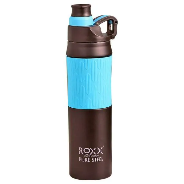 Roxx Grip N Go Assorted Colour Stainless Steel Bottle 620 ml - JioMart