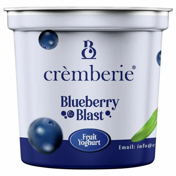 Cremberie Blueberry Blast Fruit Yoghurt 90 g (Cub) - JioMart