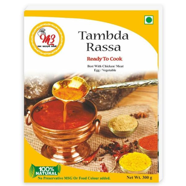 M3 Ready to Cook Tambda Rassa 300 g - JioMart