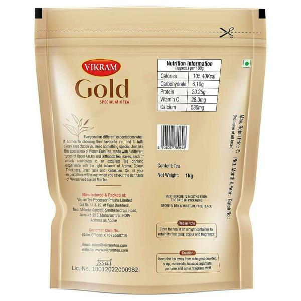 Vikram Gold Special Mix Tea 1 kg - JioMart