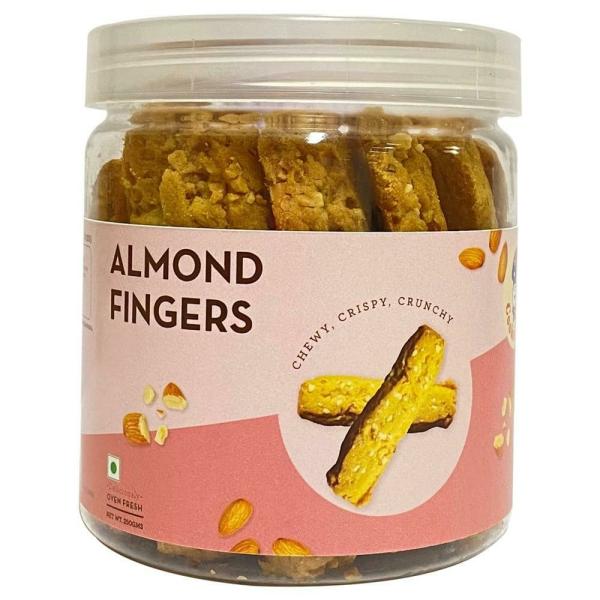 Cookie Man Almond Fingers 250 g - JioMart