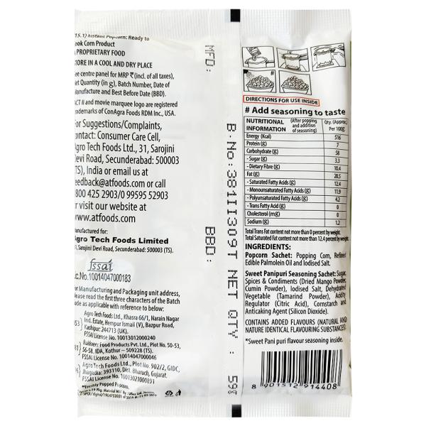 Act II Sweet Pani Puri Flavour Popcorn 59 g - JioMart