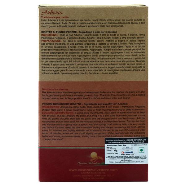 Cascina Belvedere Arborio Rice 1 kg - JioMart