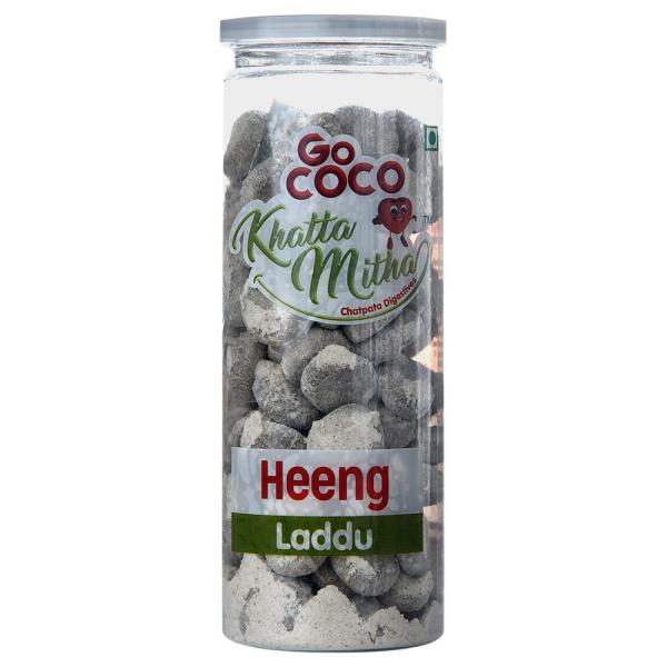Go Coco Heeng Laddu Khatta Mitha Chatpata Digestives 200 g - JioMart