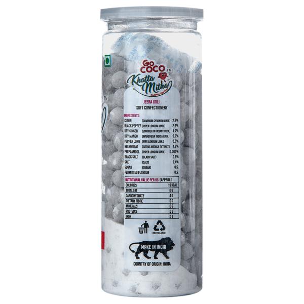 Go Coco Khatta Mitha Jeera Goli 200 g - JioMart