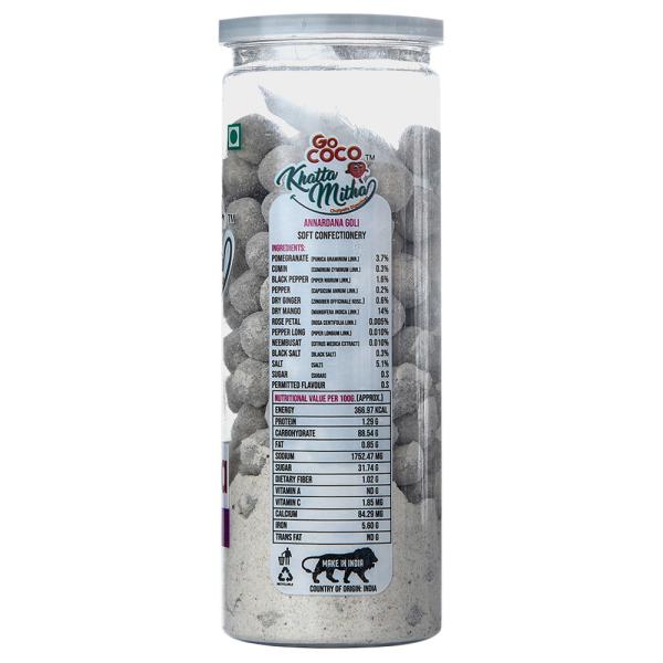 Go Coco Khatta Mitha Anardana Goli 200 g - JioMart