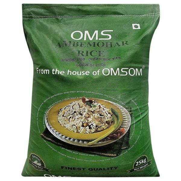 Omsom Ambemohar Rice 25 kg - JioMart