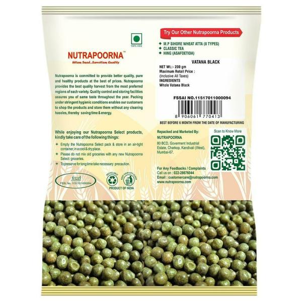 Nutrapoorna Select Black Vatana 200 g - JioMart