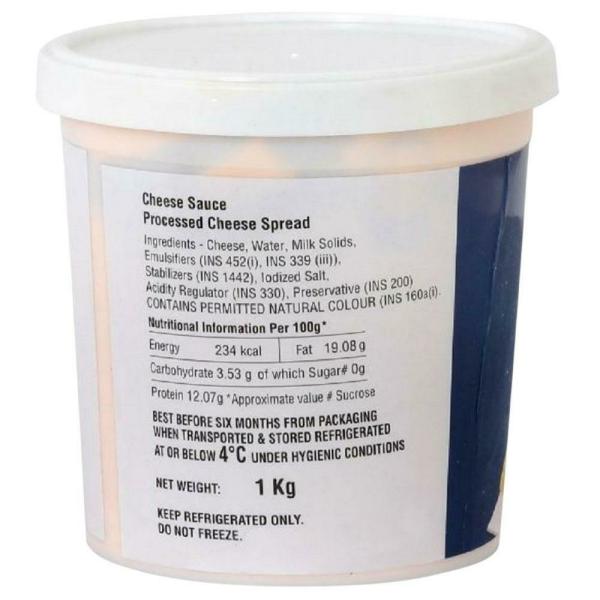 D'lecta Cheese Sauce 1 kg (Tub) - JioMart