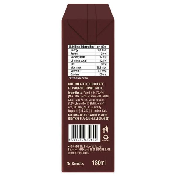 Epigamia Chocolate Milkshake 180 ml (Tetra Pak) - JioMart