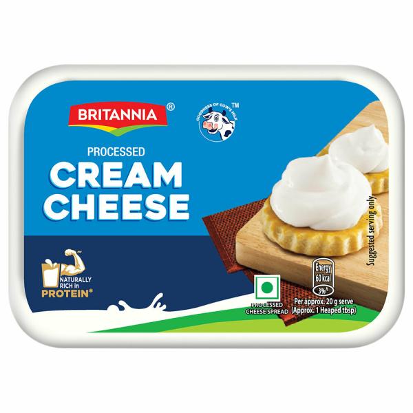 Britannia Cream Cheese 100 g (Container) - JioMart