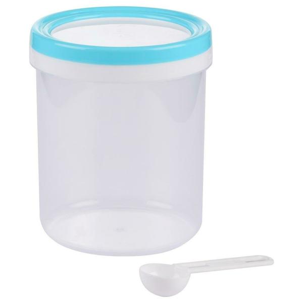 Amson Easy Spin Blue Plastic Container 1.25 L (set of 3) - JioMart