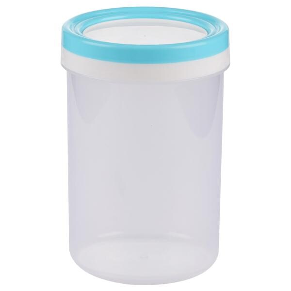 Amson Easy Spin Blue Round Plastic Container 1.25 L (Set of 3) - JioMart