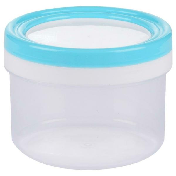 Amson Easy Spin Blue Plastic Container 600 ml (set of 3) - JioMart