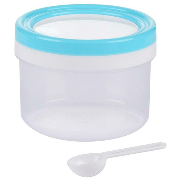 Amson Easy Spin Blue Plastic Container 600 ml (set of 3) - JioMart