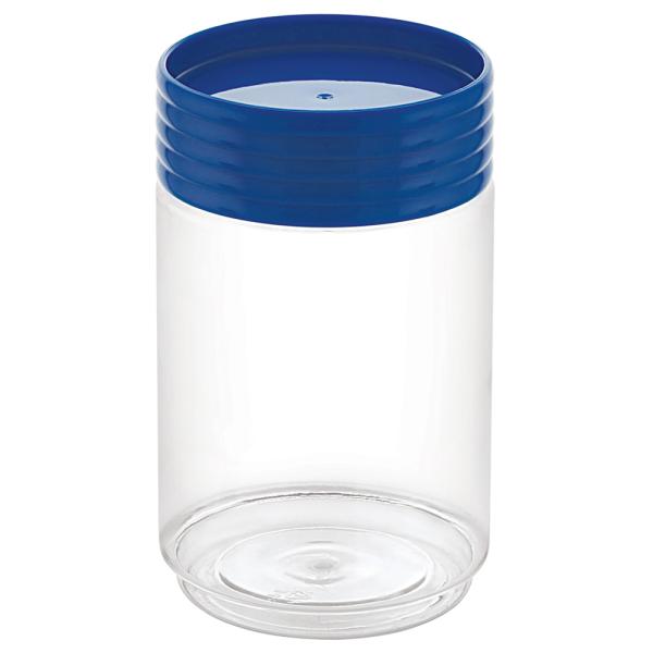 Amson Stock N Store Blue Plastic Container 1 L (Set of 3) - JioMart