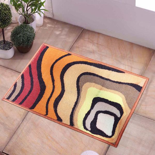 Status Interior Multicolour Polyester Doormat 58x38 cm - JioMart