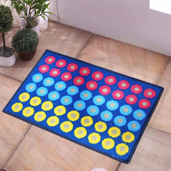 Status Interior Multicolour Polyester Doormat 58x38 cm (Model No: 11 ...