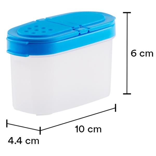 Polyset Assorted Plastic Tic Tac Container 390 ml (Set of 3) - JioMart