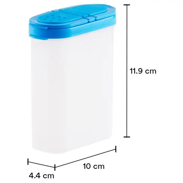 Polyset Assorted Plastic Tic Tac Container 600 ml (Set of 2) - JioMart