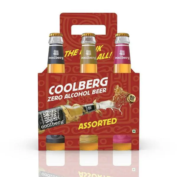 Coolberg Zero Alcohol Assorted Beer 330ml (Pack of 6) - JioMart