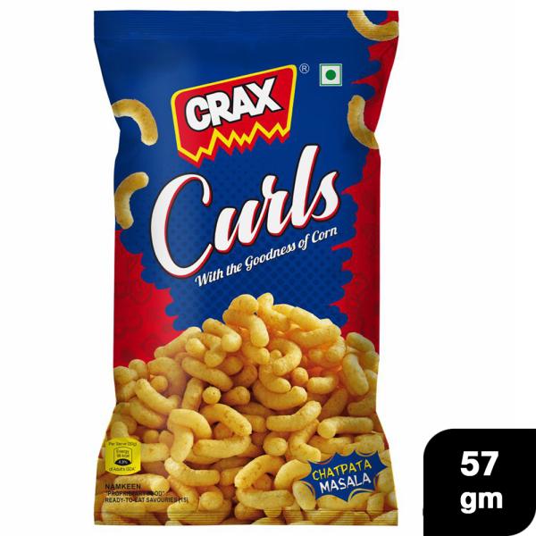 Crax Chatpata Masala Curls 57 g - JioMart