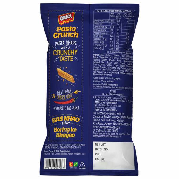 Craxx Chinese Tadka Pasta Crunch 53 g - JioMart