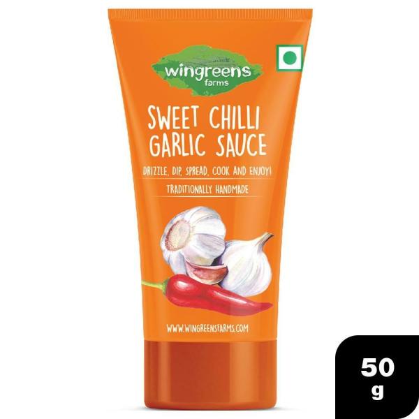 Wingreens Farms Sweet Chilli Garlic Sauce 50 g - JioMart