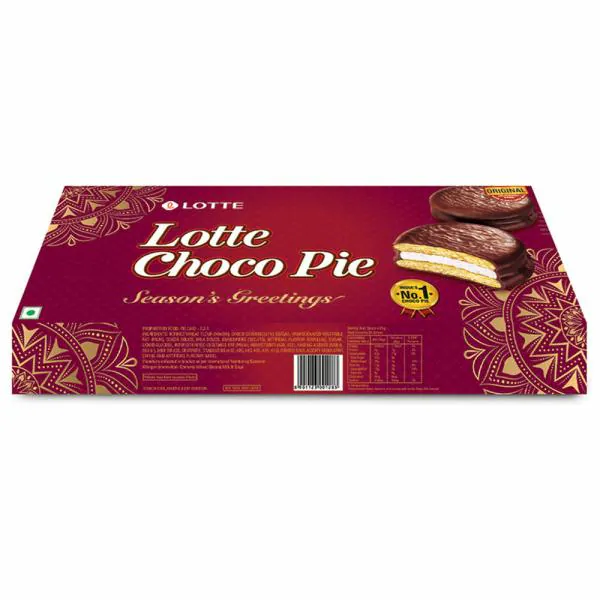 Lotte Season's Greetings Choco Pie 600 g (Pack of 24) - JioMart