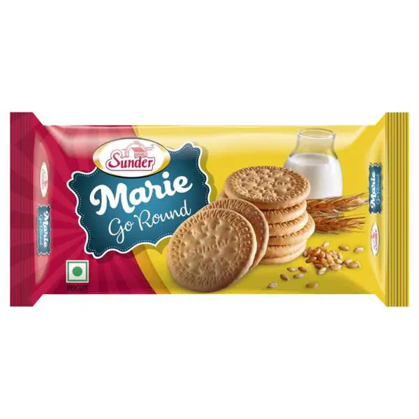 Sunder Marie Go Round Biscuits 150 g - JioMart