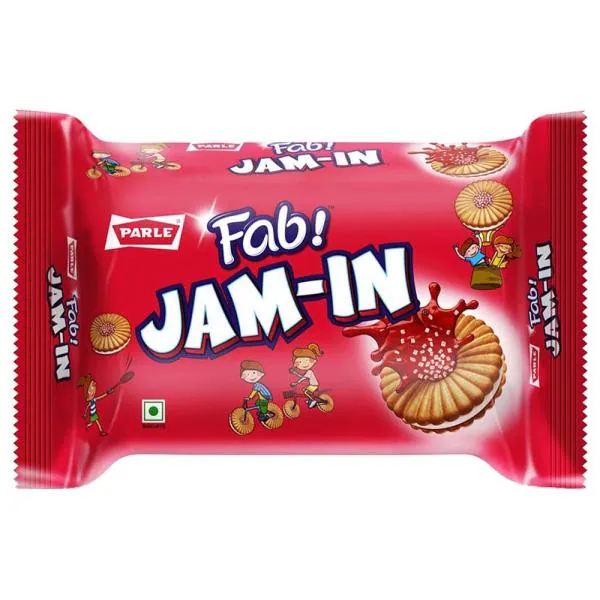 Parle Fab Jam-In Mixed Fruit Sandwich Biscuits 495 g - JioMart