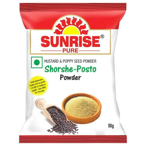 Sunrise Pure Shorshe Posto Powder 50 g - JioMart
