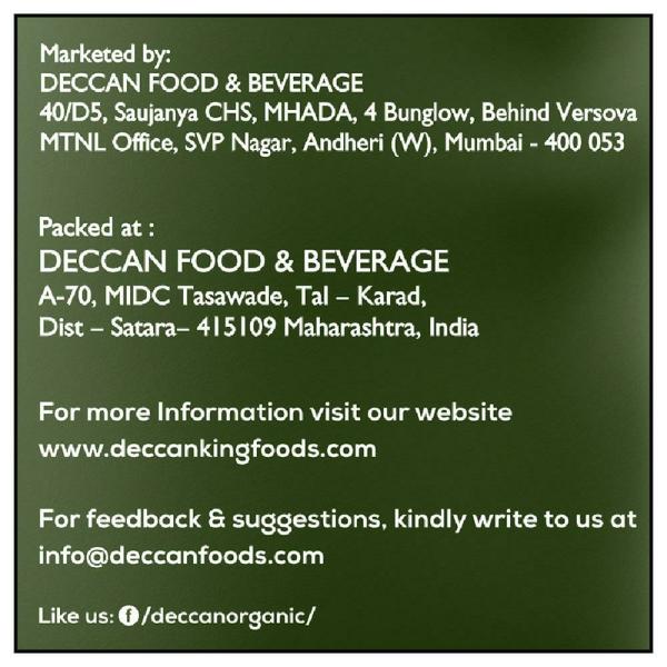 Deccan Organic Brown Sona Masoori Rice 1 kg - JioMart