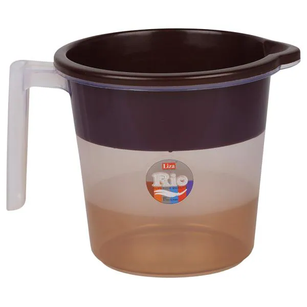 Liza Rio Assorted Plastic Bath Mug 900 ml - JioMart