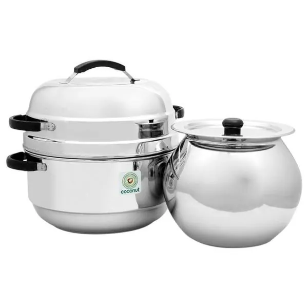 Coconut Stainless Steel Thermal Rice Cooker 1 kg - JioMart