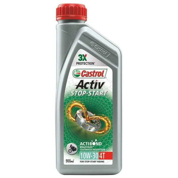 Castrol Activ 4T 10W-30 Stop-Start Engine Oil 900 ml - JioMart