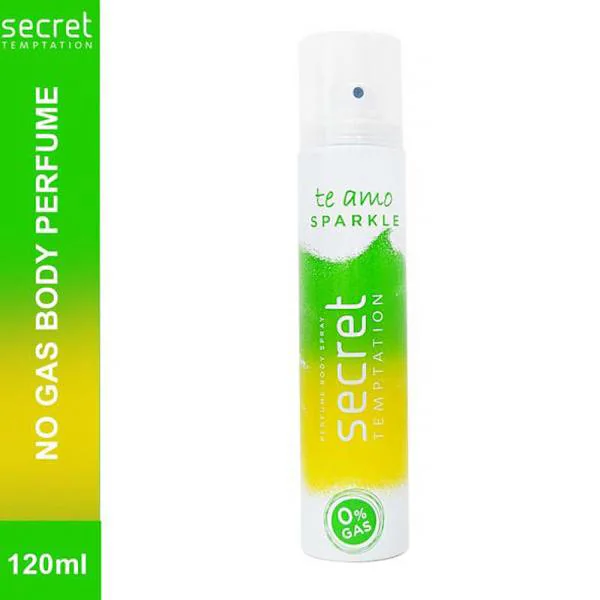Secret Temptation Te Amo Sparkle Perfume Body Spray 120 ml - JioMart