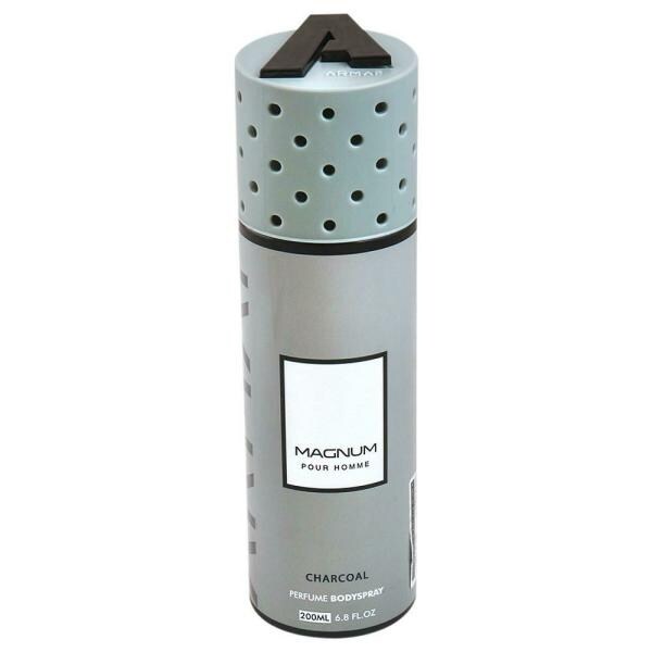 Armaf Magnum Pour Homme Charcoal Perfume Bodyspray 200 ml - JioMart